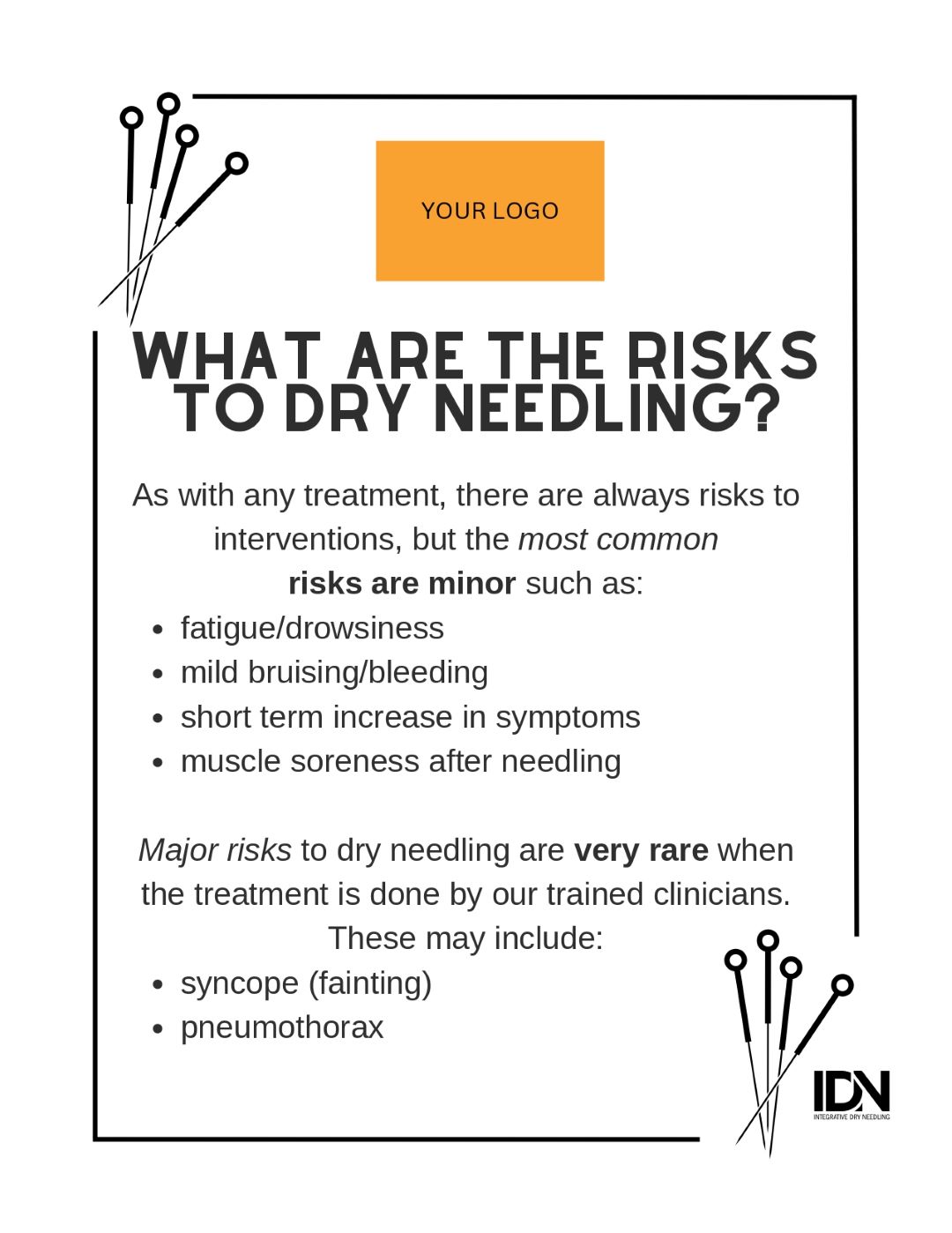 Dry Needling Patient Marketing - Integrative Dry Needling